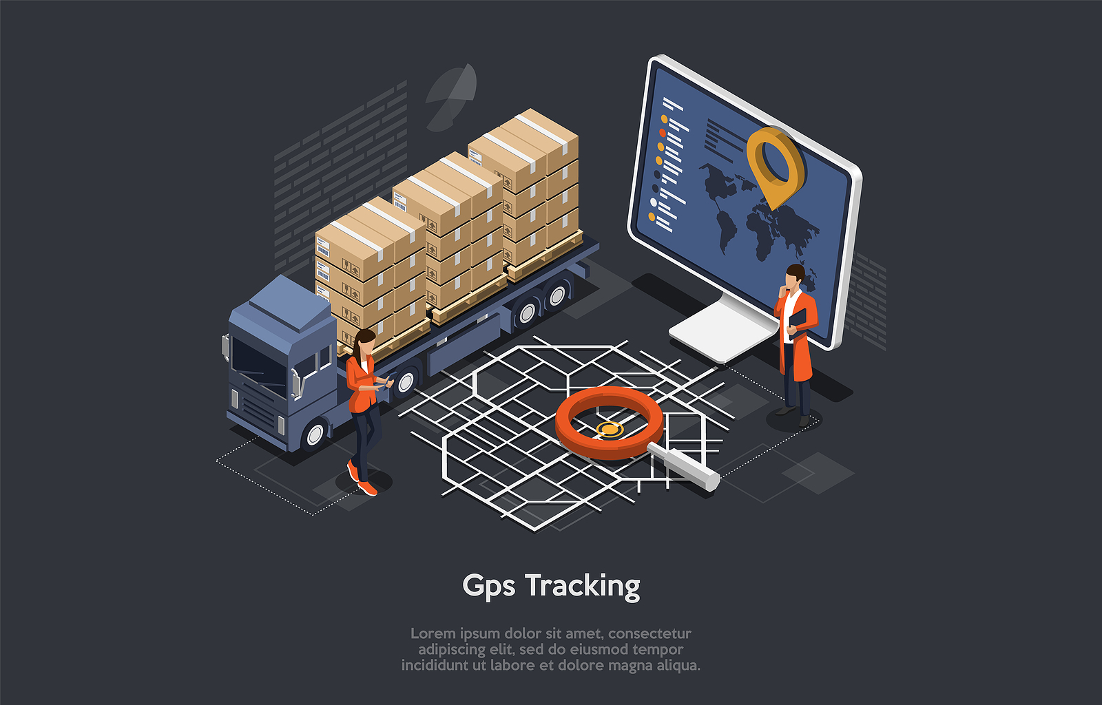 GPS Tracking Reduces Trucks Insurance Premiums - Movers NYC